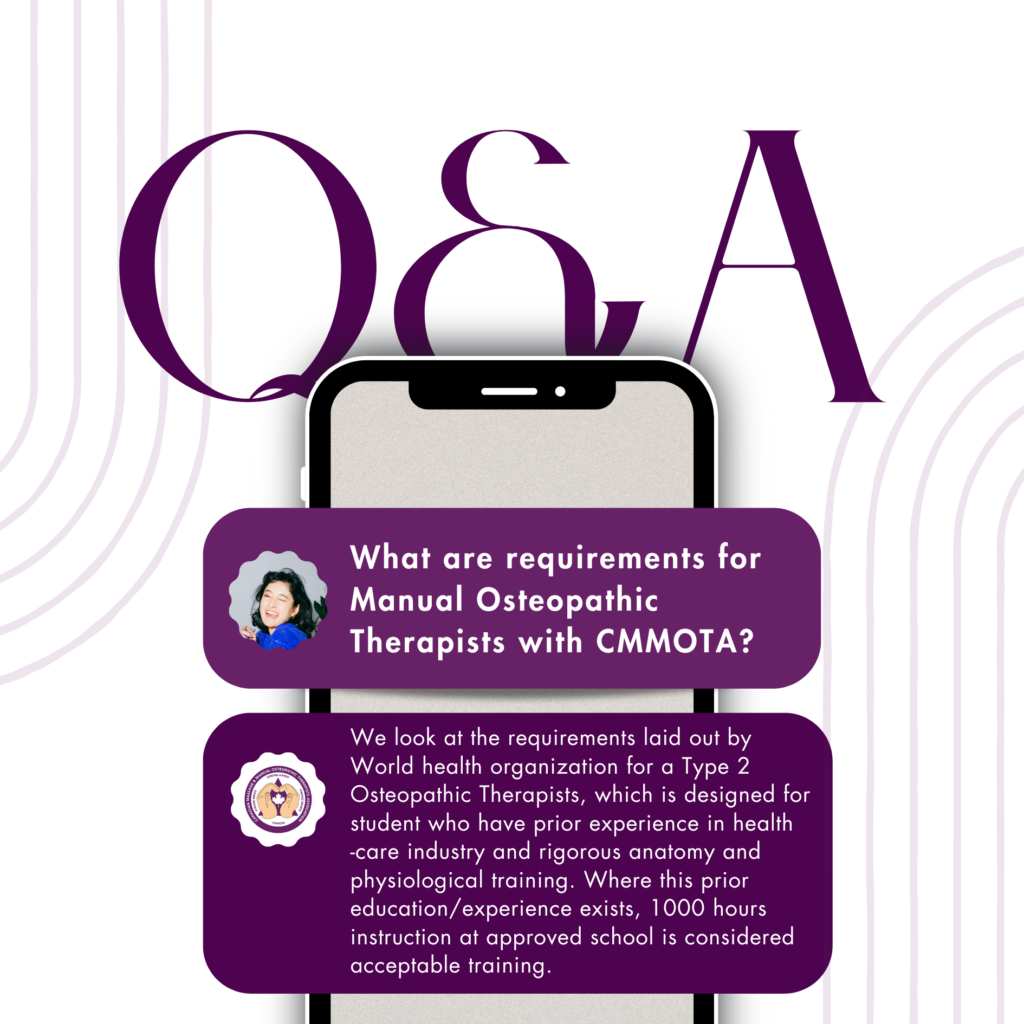 What is Manual Osteopathic Therapy? (MOT) - CMMOTA.com