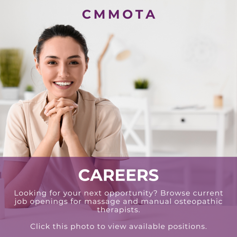 CMMOTA.com – Canadian Massage & Manual Osteopathic Therapists Association