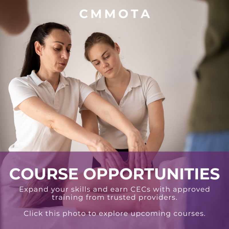 CMMOTA.com – Canadian Massage & Manual Osteopathic Therapists Association